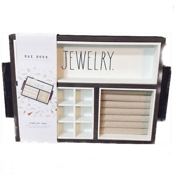 Rae Dunn | Storage & Organization | Nwt Rae Dunn Gorgeous Dark Oak ...